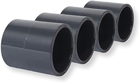 Paradies Pool PVC Fitting Klebemuffe Ø 50mm PVC-U Muffe Rohrverbinder ...