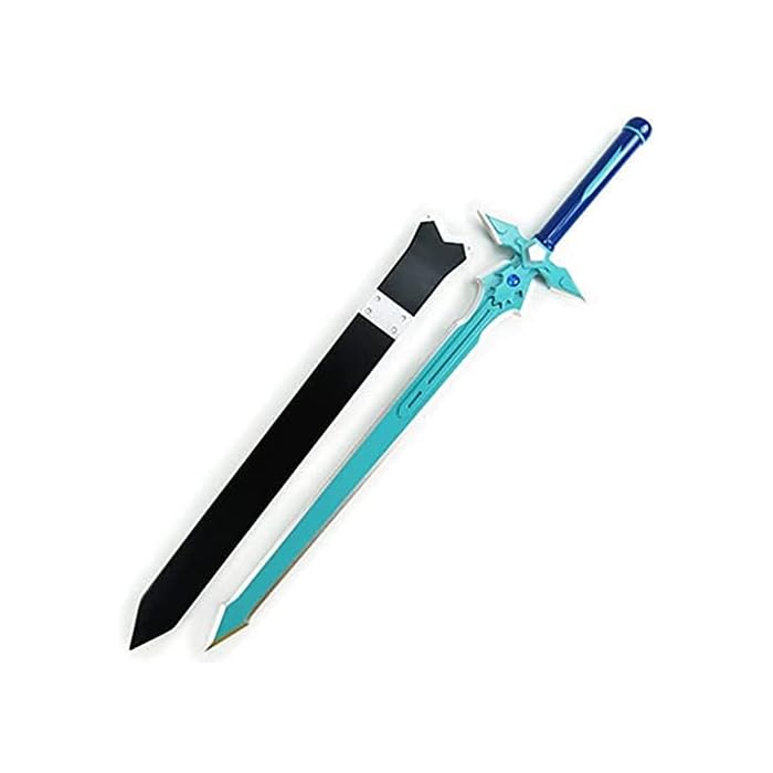 Buy Handmade Wooden Swords With Scabbard For Kirigaya Kazuto Kirito ...