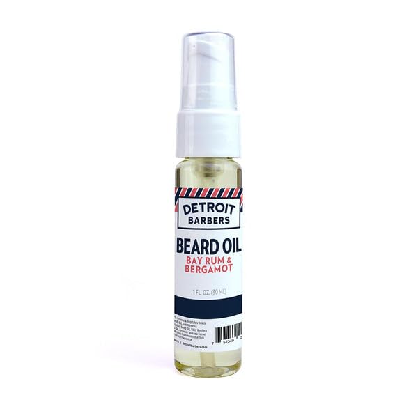 Amazon.com : DETROIT BARBERS Beard Oil - Bay Rum & Bergamot - All In ...