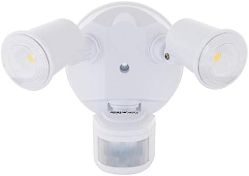 Amazon Basics 20W Waterproof LED Outdoor Motion Sensor Security Light ...