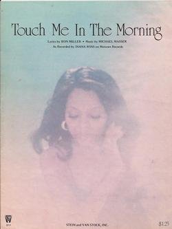 Touch Me in the Morning Diana Ross Vintage Original Sheet Music: Ron ...