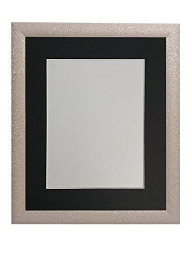 FRAMES BY POST Glitz Pink Picture Photo Frame with Black Mount 10 x 8 ...
