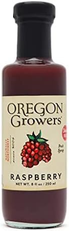 Amazon.com: Oregon Growers Raspberry Fruit Syrup : Grocery & Gourmet Food