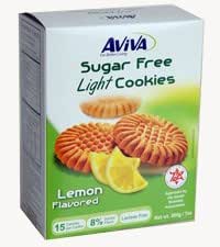Amazon.com: Aviva Kosher Sugar Free Lactose Free Light Lemon Cookies ...