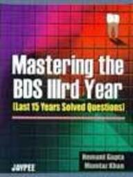 Mastering The Bds 3rd Year : Amazon.in: Books