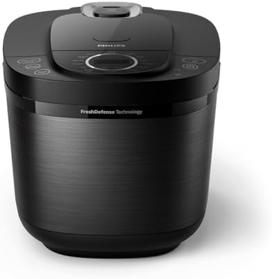 Philips 5000 Series Digital Rice Cooker – 1.8L, Fluffy Rice for 48 ...