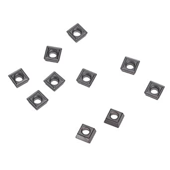 Carbide inserts, machine clip type Wear resistant Fast cutting speed ...