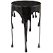 Amazon.com: Deco 79 Aluminum Drip Accent Table with Melting Designed ...
