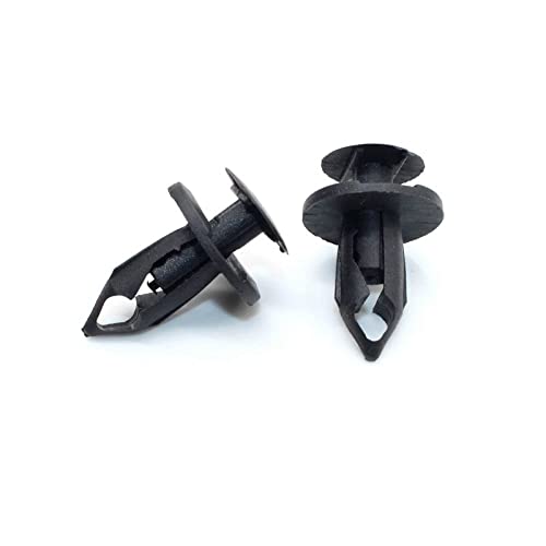 Amazon.com: ONINE 100Pcs 8mm Plastic Bumper Rivets Car Clips Retainer ...