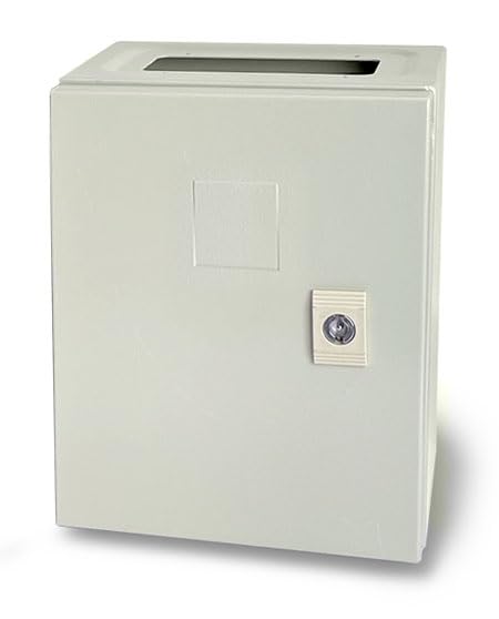 Small 10x8x6" Wall Mount Metal Box Enclosure for Single Controller, one ...