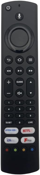 Replacement Fire RM-C3255 Remote Control compatible jvc fire tv remote ...