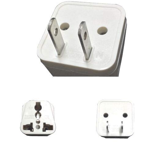 Buy Axtella Pack of 4 Universal Traveller Conversion Plug 3 Pin and 2 ...