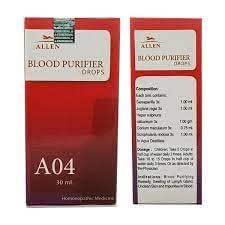 Buy Allen - A04 Blood Purifier Drops Blood Purification - Pack Of 2 ...