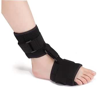 Amazon.com: haillusty Adjustable Foot Drop Brace - Orthosis Ankle ...