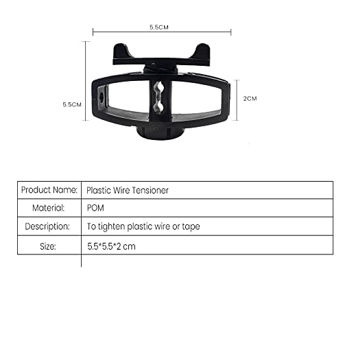 Snapklik.com : In Line Plastic Wire Tightener-Pack Of 10