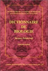 Amazon.com: Biology Dictionary, French to English: Dictionnaire de ...