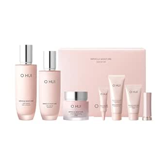 Amazon.com: O HUI Miracle Moisture Set | K-Beauty Set, 3 Full Size + 4 ...