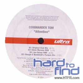 Commander Tom - Attention! [Vinyl] - Amazon.com Music
