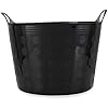 Amazon.com: Tuff Stuff Products F12-BK Large 12 Gallon Plastic Outdoor ...