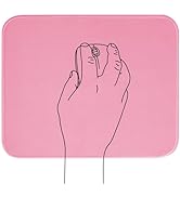 Amazon.com: red Mouse Pad, Nice and Cute Mouse Pad, Splash-Proof ...