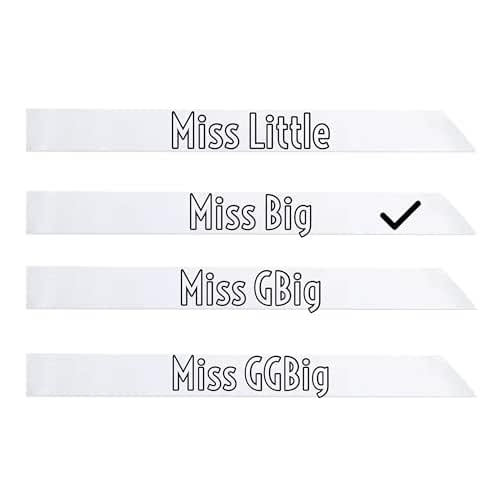 Amazon.com: SonaGear Women's Custom Sashes for Sorority - Little Sash ...