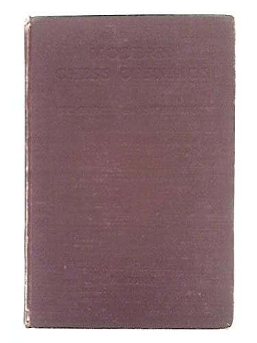 Modern Chess Openings (Griffith and Whire): Griffith, R.C.; Sergeant, P ...