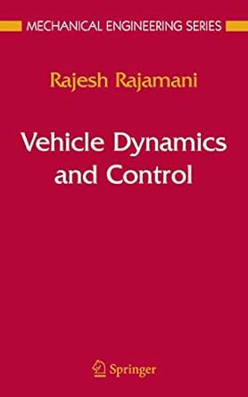 Vehicle Dynamics and Control (Mechanical Engineering Series) (English ...