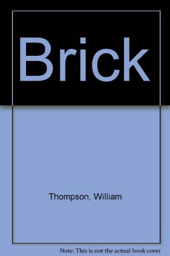 Brick: A Novel: Thompson, William: 9781564741424: Amazon.com: Books