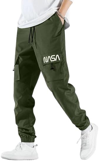 Swastik Apparels Men's Green Color NASA Track Pant for Man | Track ...