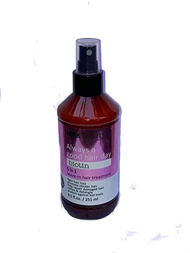 Amazon.com : HairXpert Always a Good Hair Day Biotin 5-in-1 Leave In ...