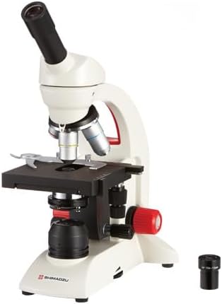 Amazon.co.jp: 島津理化 中高生用 単眼 生物顕微鏡 40 ～ 600× (BA80-6S) アッベコンデンサー・メカニカル ...