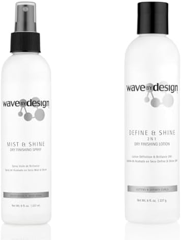Amazon.com : Design Essentials Wave By Design Mist & Shine and Define ...