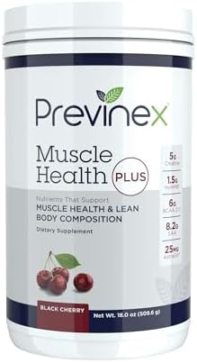 Amazon.com: Previnex Muscle Health Plus: Creatine monohydrate, myHMB ...