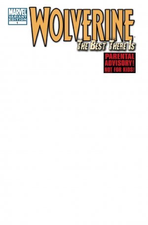 Amazon.com: Wolverine Best There Is #1 Variant Blank Cover