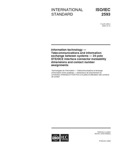 ISO/IEC 2593:2000, Information technology - Telecommunications and ...
