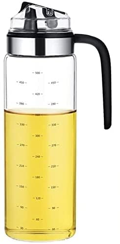 ATETO Open Oil Bottle | Condiment Container With Ergonomic Non Slip ...