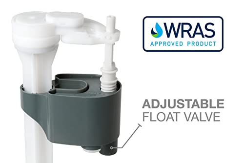 1/2″ Toilet Fill Valve WRAS Approved Cistern Fill Valve Adjustable ...