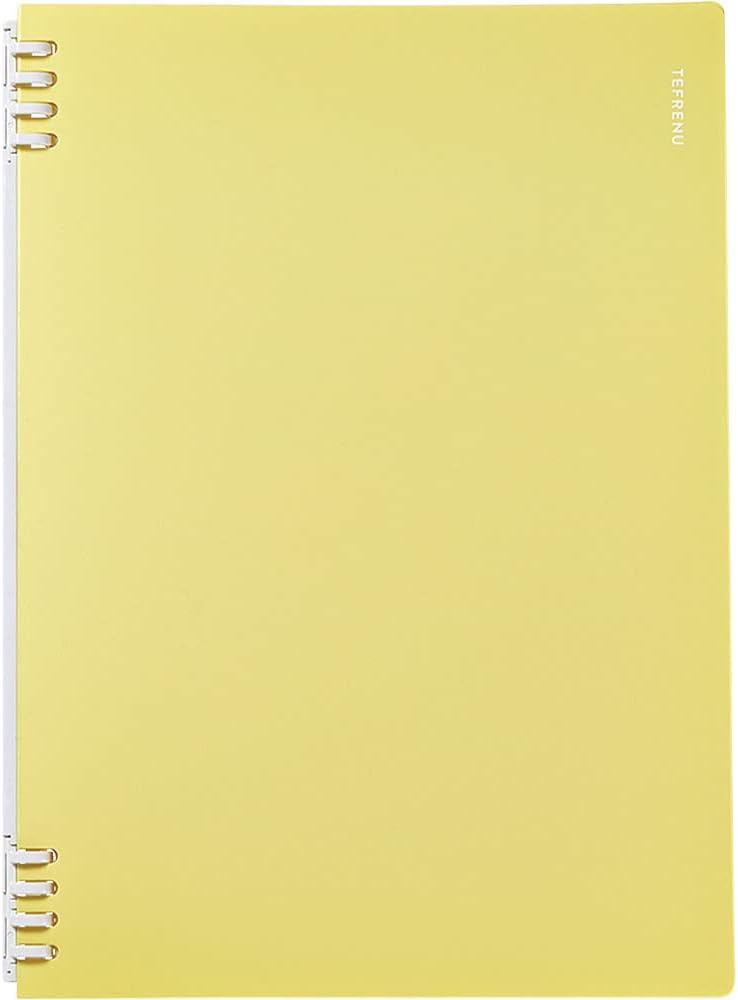 Amazon | キングジム(Kingjim) リングノート テフレーヌ A4 透明 9856TTEトウ | ノート | 文房具・オフィス用品