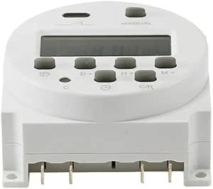 220V 110V 24V 12V CN101A Digital LCD Power Timer Programmable Time ...