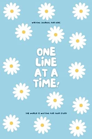 One Line At a Time - Writing Journal for Kids. Encourage Young Writers ...