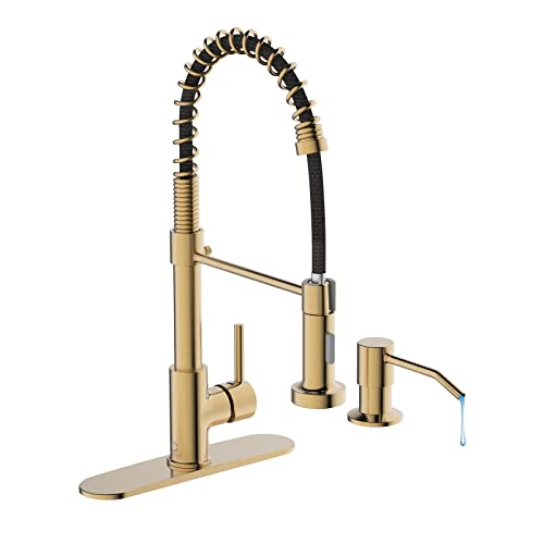 32 Gold Kitchen Faucet Fixtures That Are Totally In Style