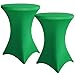 Amazon.com: Cocktail Spandex Table Cover, 2 Pack Cocktail Fitted ...