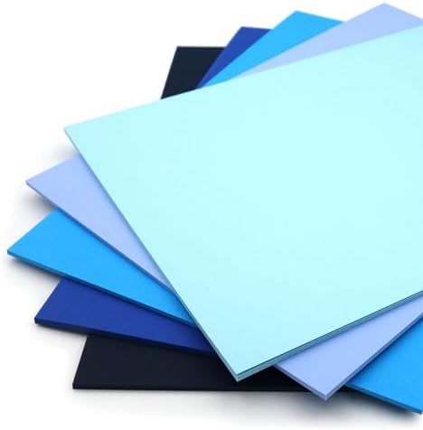 Rothmill A4 Coloured Card Stock, 220gsm Weight and 280 Micron Thickness ...