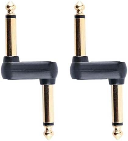 Amazon.com: Yuly 2 Pack Guitar Pedal Coupler, 1/4 Inch Male to Male ...