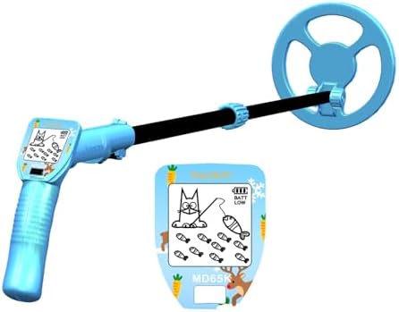 Raddy MD65K Children's Metal Detector with LCD Display, Adjustable and ...