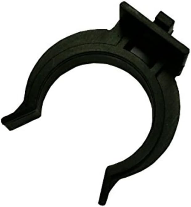 Amazon.com: Merriway BH06018 Cabinet Leg Clip Black Plastic, White, Set ...