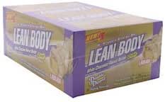 Labrada Nutrition Lean Body Energy Bar, White Chocolate Peanut Butter ...