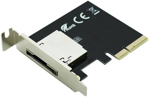 Amazon.com: Sintech Low Profile PCI-e 4X CFexpress Memory Card Reader ...
