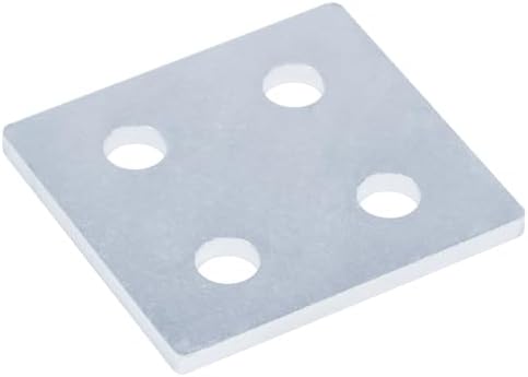 Amazon.com: heneng 4 Pcs 4 Hole Flat Tee Plate for 1-5/8" Strut Channel ...