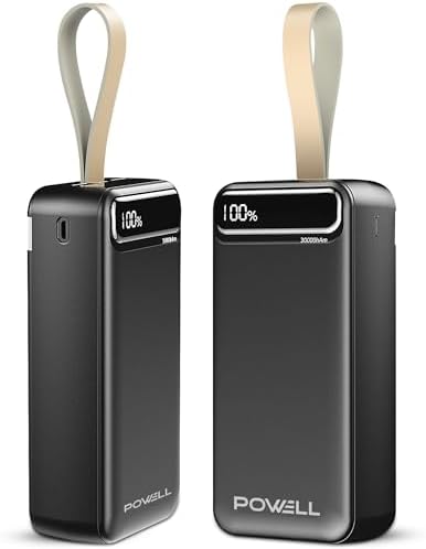 Powell Powerbank 30000mAh – Chargeur Portable avec Charge Rapide PD ...